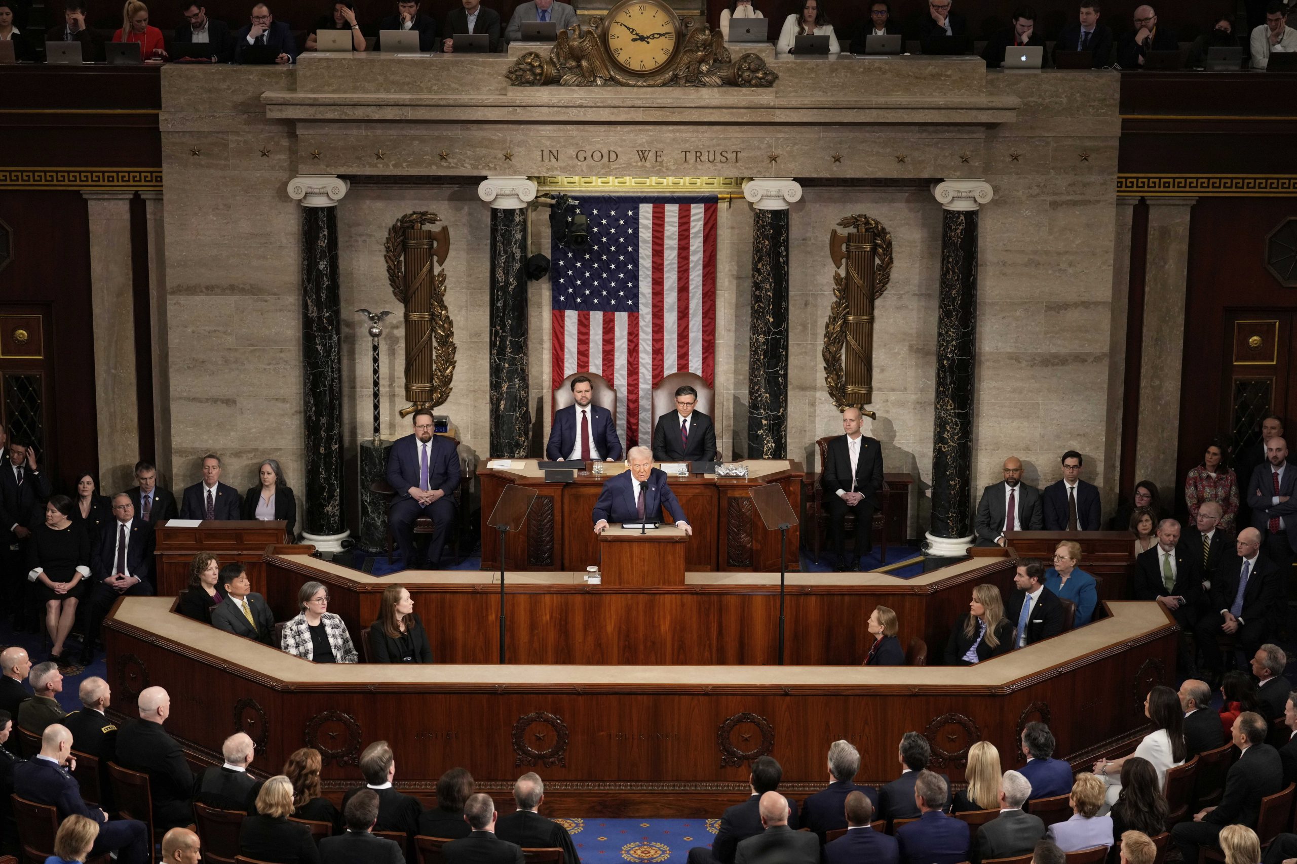 Trump reaches 36.6 million television viewers for first address to ...