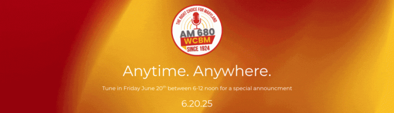 WCBM Listen Live - WCBM News-Talk Radio